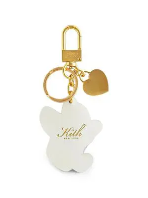Kith Cupid Printed Leather Key Charm