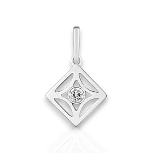 HILLARY ALEXANDRIA Tori Charm - Silver