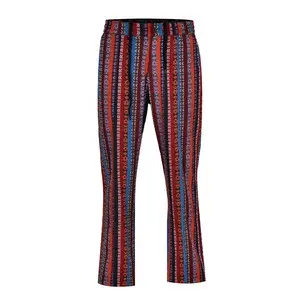 DAVID WEJ Dareski Tribal Print Drawstring Trousers Multi