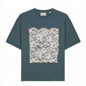 EFFEI Lumière Lace Tee - Blue