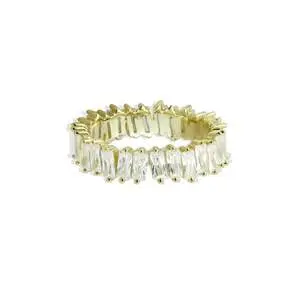 Argento Vivo Karla Baguette Ring - Gold