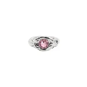 CASA CALA Pink / Silver Cala Lila-silver Ring - Pink/silver
