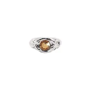 CASA CALA Brown / Silver Cala Hazel-silver Ring - Brown/silver