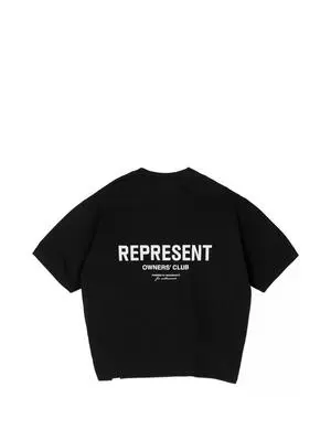 REPRESENT Owners' Club Logo-print T-shirt - Black