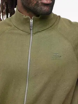 DIESEL® Long-sleeve Zip-fastening Cardigan