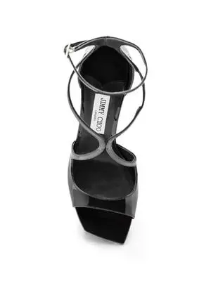 JIMMY CHOO Azia Patent-leather Sandals