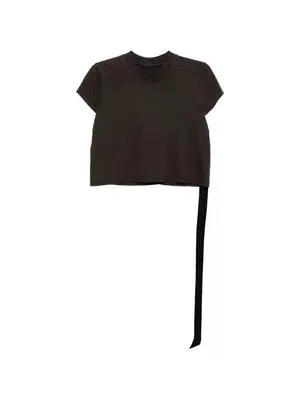 Rick Owens Level Cropped T-shirt - Grey