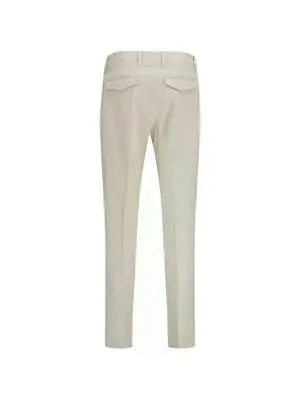 LARDINI Ribbed Straight-leg Trousers