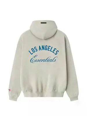 Fear Of God Logo-print Jersey Hoodie