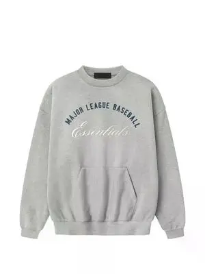 Fear Of God Essentials Logo-print Sweatshirt - Grey