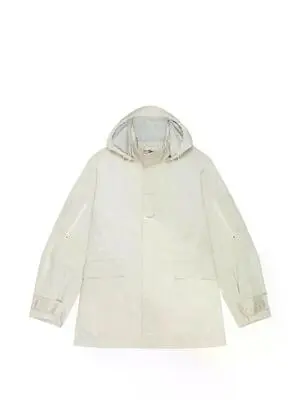 Givenchy Pocket-details Hooded Windbreaker Jacket - Neutrals