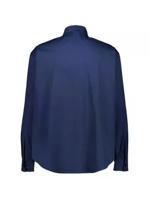Balmain Logo-embroidered Chest-pocket Shirt