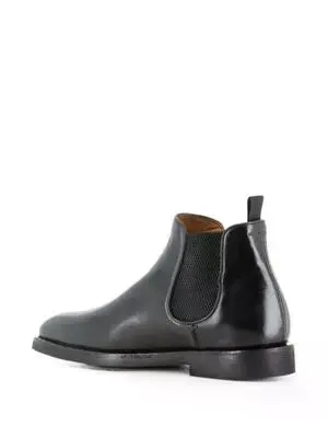 Officine Creative Leather Chelsea Boots