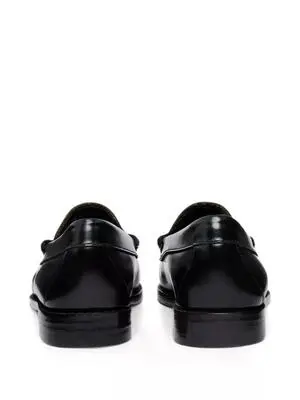 G.H.BASS Weejuns Penny Leather Weave Loafers
