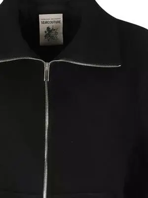 SEMICOUTURE Jeane Zip-up Button-detail Jacket