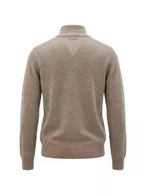 Malo Half-zip Cashmere Sweater - Neutrals