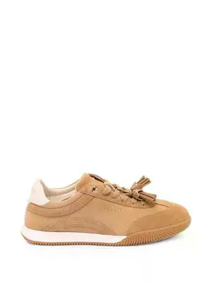 TWINSET Tassel-detail Suede Sneakers - Neutrals