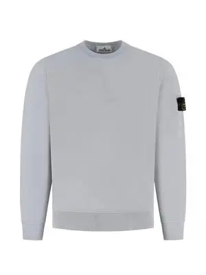 Stone Island Logo-patch Sweater - Grey