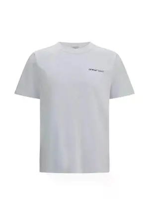 Off-White Logo Quote Short-sleeved T-shirt - White