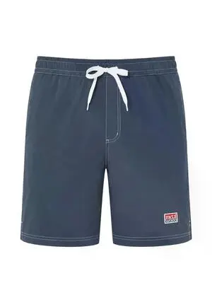 METALWOOD STUDIO Logo-patch Swim Shorts - Grey
