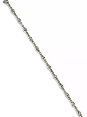 FANTASIA BY DESERIO Cubic Zirconia Tennis Bracelet - Silver