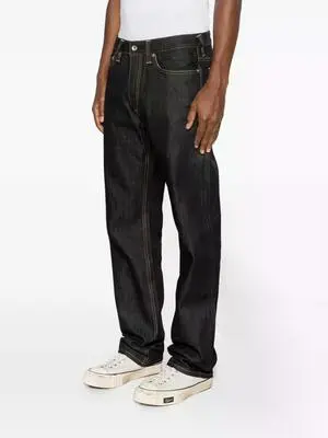 EVISU Seagull Contrast-stitch Jeans