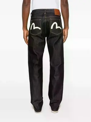 EVISU Seagull Contrast-stitch Jeans