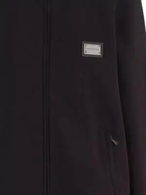Emporio Armani Logo-plaque Zip-up Sweater