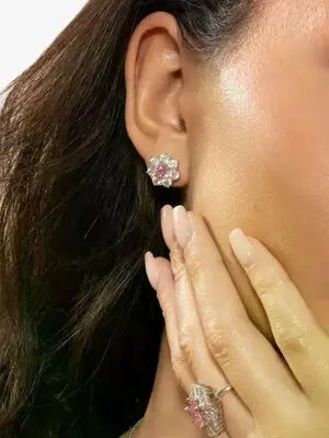 FANTASIA BY DESERIO Flower Stud Earrings