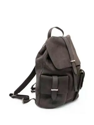 Orciani Nabucco Leather Backpack