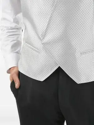 Corneliani Academy Cerimonia Logo-print Waistcoat