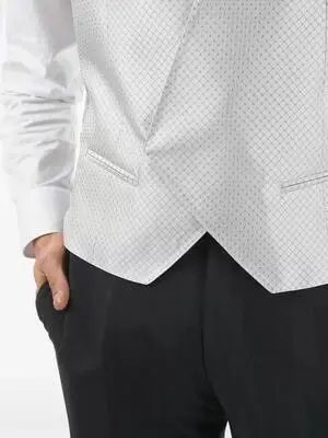 Corneliani Academy Cerimonia Logo-print Waistcoat