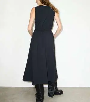 Max & Co. Jersey Zip Midi Dress