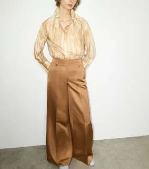 Max & Co. Satin Wide-leg Trousers
