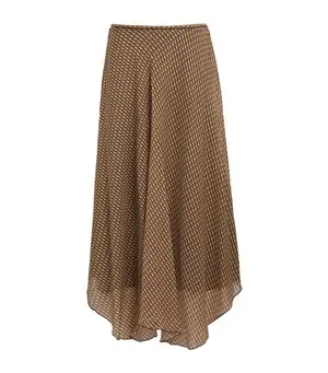 SIR. Cooper Maxi Skirt - Brown