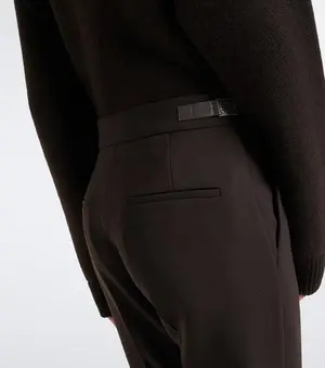 Max Mara Wool-blend Slim Pants