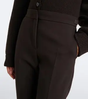 Max Mara Wool-blend Slim Pants