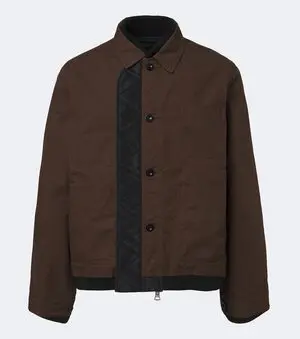 Sacai Reversible Technical Jacket - Brown