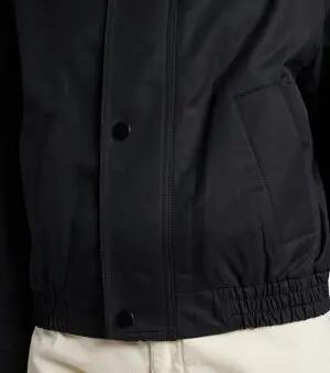 NILI LOTAN Klaire Cotton-blend Bomber Jacket