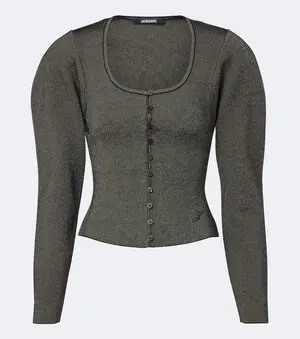 Jacquemus Sera Cardigan - Grey
