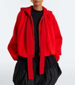 PATOU Cotton Zip-up Hoodie