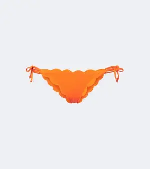 Marysia Mott Scalloped Bikini Bottoms - Orange