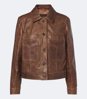 NILI LOTAN Susannah Leather Jacket