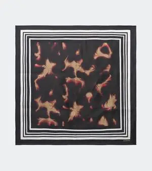 JOSEPH Danica Printed Silk Twill Scarf