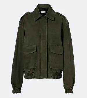 ARMA Halti Suede Blouson Jacket - Green