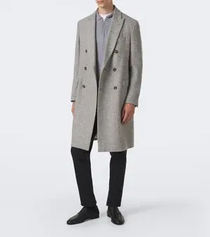 LARDINI Cotton-blend Slim Pants