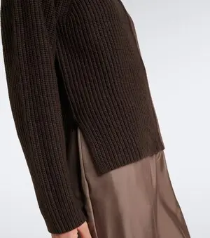 Jardin Des Orangers Wool And Cashmere Zip-up Cardigan