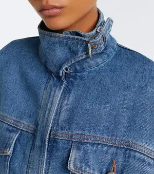 Sportmax Denim Bomber Jacket