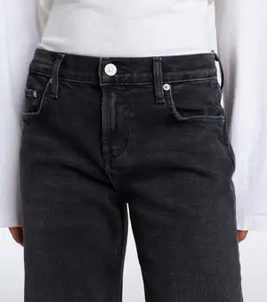 Citizens Of Humanity Nora Wide-leg Jeans - Black
