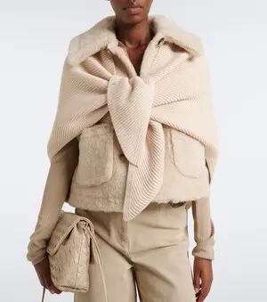 Max Mara Virgin Wool Shawl